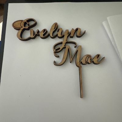 Gold Baby Name Sign Calligraphy Font - Etsy