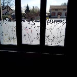 Grasses Window Privacy Film Window Film Sticker Glass Sticker - Etsy UK