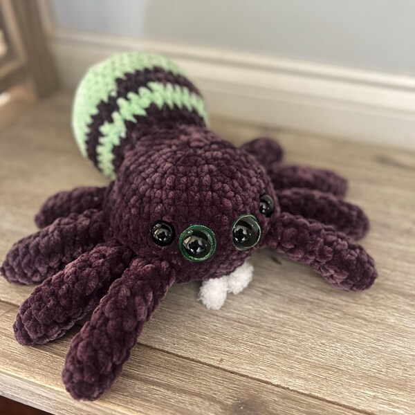 Spider, Crochet Pattern, PDF, Digital, Download, Low Sew Spider Pattern ...