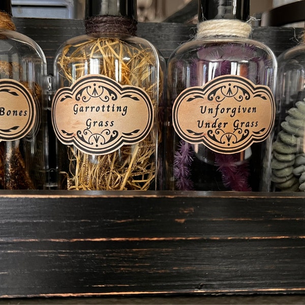 EDITABLE Apothecary Labels Printables, Halloween Potion Bottle Labels ...