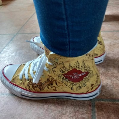 Hand Painted Custom Shoes Converse Art - Etsy