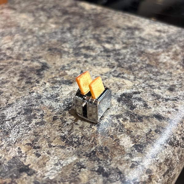 Slice Toaster Fridge Magnet | 3D Toaster Magnets | Tiny Bread Toaster ...