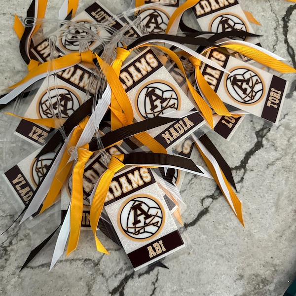 Personalized Cheer and Dance Bag Tags, Cheer Gifts, Cheerleading Bag ...