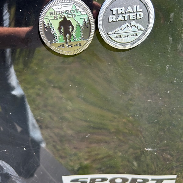 Bigfoot Rated | Metal Badge - Etsy
