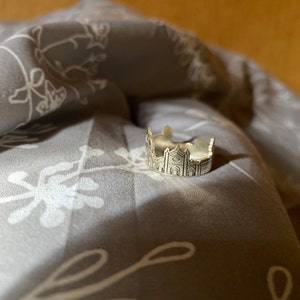 Your City Ring Any Cityscape Ring Travel Ring Custom Silver Ring State ...