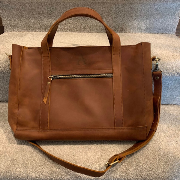 Laptop Bag With a Large Internal Compartment That Can Easily Fit a ...