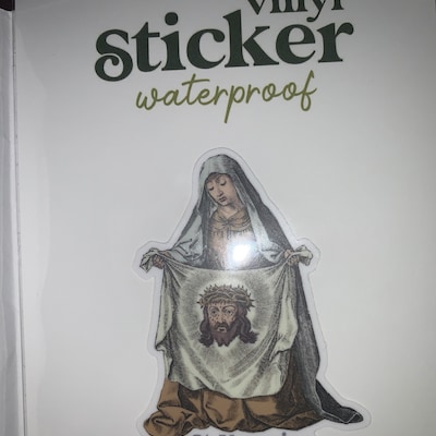 Fiat Sticker Waterproof Vinyl Sticker Catholic Sticker - Etsy