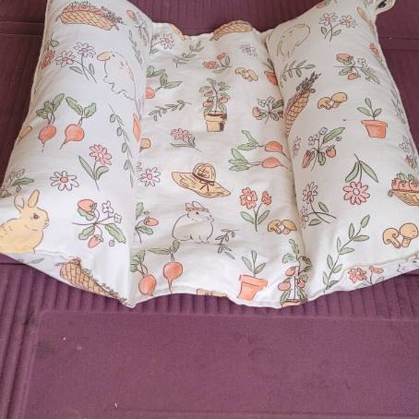 Zipped Hop Hop Green Bunny Rabbit Lounger Pillow Bed/ Cool Bed/ Rabbit ...