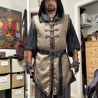 Men's Fantasy Tabard Vest With Lacing - PDF Pattern for Instant ...