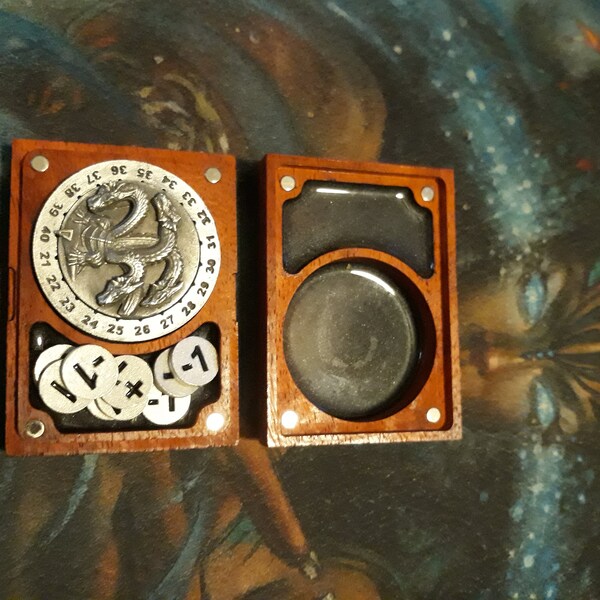 Magic the Gathering Life Counter and Tokens Case, MTG Set, Trading Card ...