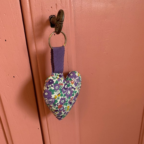 Liberty Heart Key Ring - Etsy