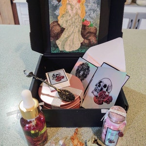 Hel/hela Dendritic Opal Goddess Ritual Altar Set Kit Norse - Etsy