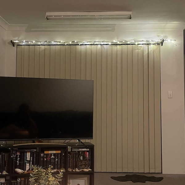 Black Leaf Fairy Lights - Gothic Wedding Table Decor Garland - Dark ...