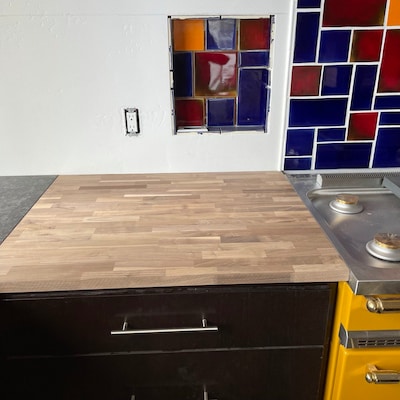 Cafe Table Butcher Block Walnut Butcher Block Table Table - Etsy