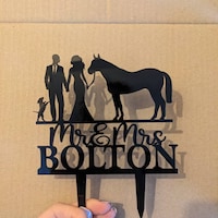 Car Wedding Cake Topper Personalized Mustang Car Cake Topper - Etsy