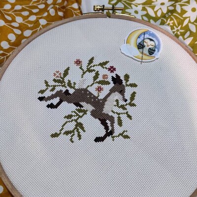 January Embroidery Pattern : Calendar to Embroider Seasons - Etsy
