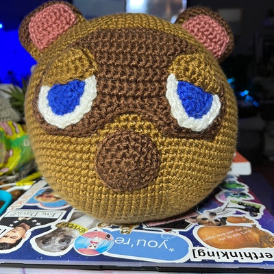 Amigurumi Digital Pattern Tom Nook Head animal Crossing - Etsy