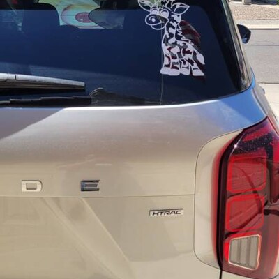 Butterfly Letter A Decal - Etsy