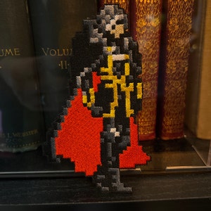 Pixel Art Castlevania Items Shiny Metallic Embroidery Iron on - Etsy