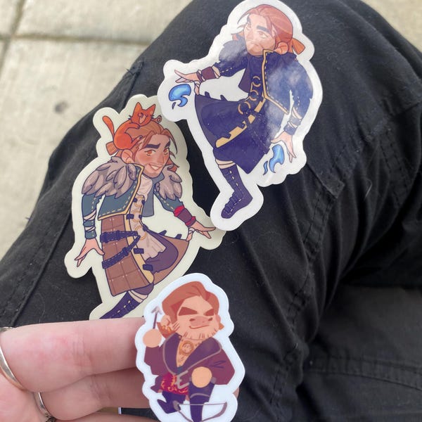 Dragon Age 2 Companions Stickers: Waterproof RPG Decals - Etsy