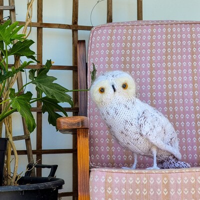 SPECIAL OFFER Knitting Pattern Snowy Owl - Etsy