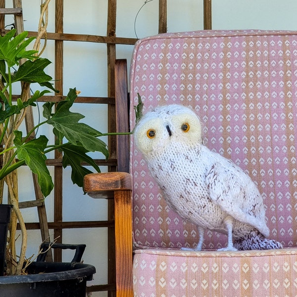 SPECIAL OFFER Knitting Pattern - Snowy Owl - Etsy