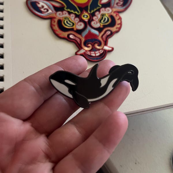 LIMITED EDITION Marine Life Pins - Leopard Seal Polar Bear Orca Killer ...
