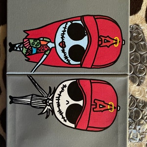 Patrick Seaweed Mustache Meme Aesthetic Painting 8x10 Handmade - Etsy