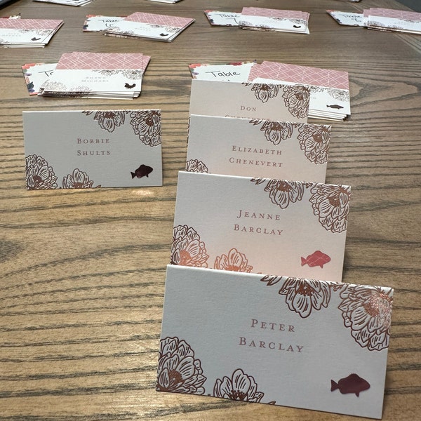 Calligraphy Buffet Cards Wedding Buffet Labels Wedding Buffet Sign ...