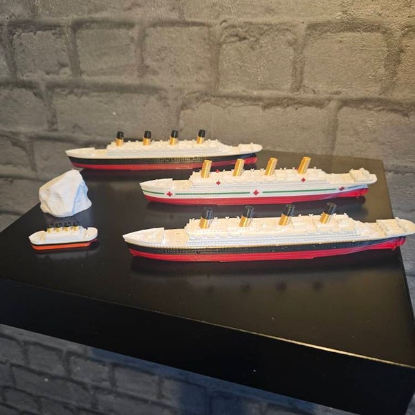 12 HMHS Britannic Model, Britannic Toy, Titanic Toy, Titanic Toys, RMS ...