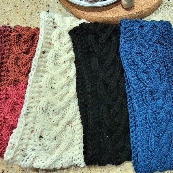 Cross Body Wrap Vest Knitting Pattern, Aran Wrap With Celtic Cable ...