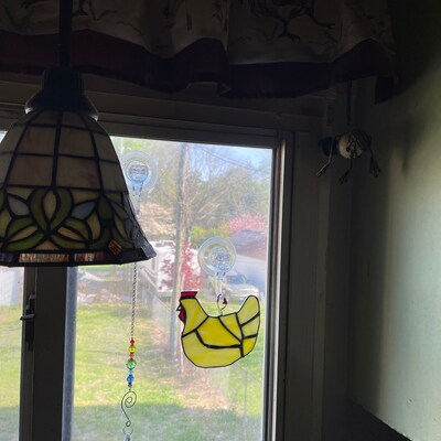 Stained Glass Goat - Etsy