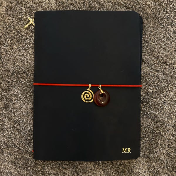 Travelers Notebook Cover Personalized, A5 A6 Leather Hobonichi Planner ...