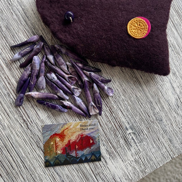 Roman Rota Board Game, Tic-tac-toe, Embroidered on Natural Wool Felt ...