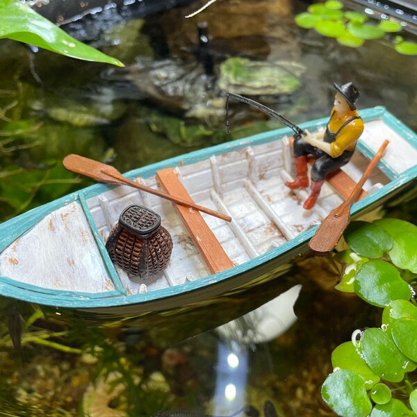 Floating Aquarium Boat,aquarium Decor,aquarium Decoration,fish Tank ...