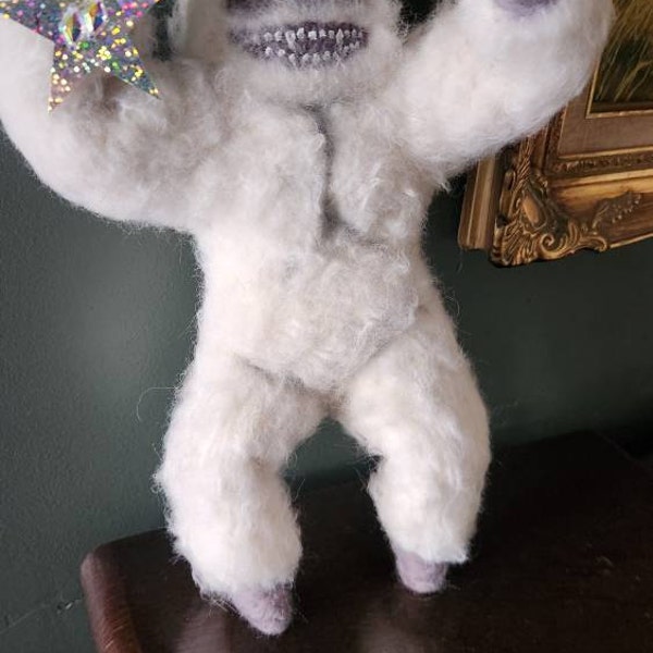 Abominable Snowman Christmas Tree Topper Personalized Yeti Custom Yeti ...