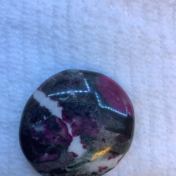 AAA Eudialyte Stone - RARE Crystal - Eudialyte Palm Stone - Polished ...