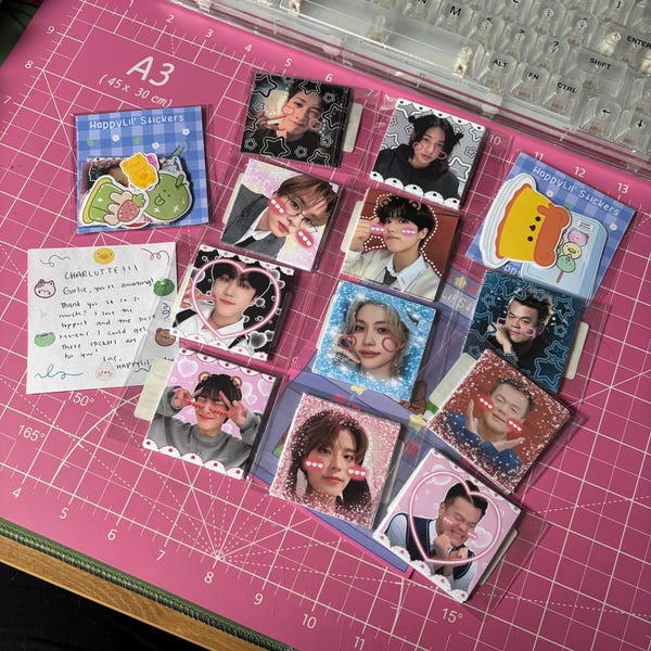 ANDTEAM | &TEAM Kpop Mail Stickers | Happy Mail Stickers | Kpop ...