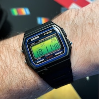 Casio F-91W Monochrome Gradient Filter Screen - Etsy