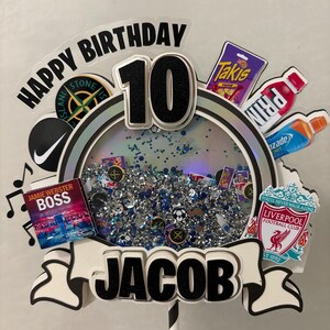 Personalised Multi-layer Cake Topper. - Etsy UK