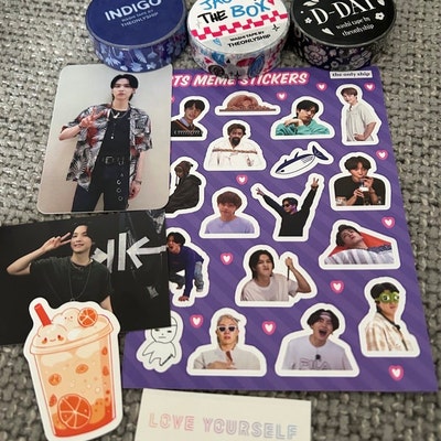 BTS RM LOST Sticker Sheet - Etsy