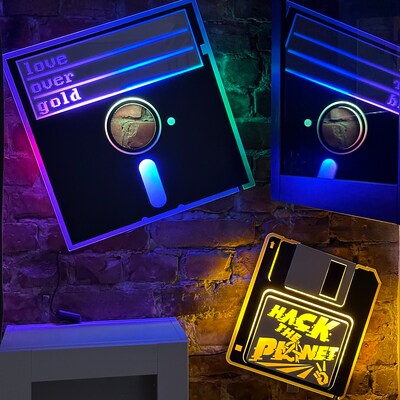 Witcher Led Lighted Sign for Gamers Gift for Geek Aard - Etsy