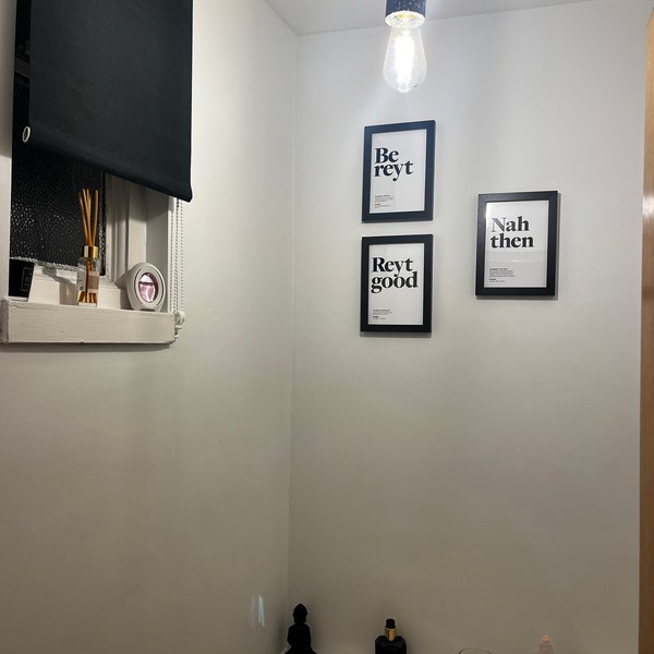 Be Reyt Description Print • Yorkshire Slang Print • Yorkshire Dialect ...