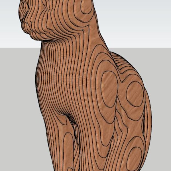 Parametric Wall Art SVG, Parametric Wall Art Panel DXF, Sliced Panel Template Svg, Parametric ...