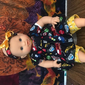 12 Inch Doll Clothes Patterns, Set of 12 PDF Doll Clothing Patterns for ...