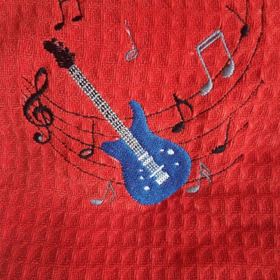 Machine Embroidery Design Musical Instrument Collection 01 - Etsy
