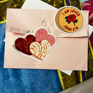 Pan Dulce Mexican Sticker, Pastelito, Pink Cake, Waterproof, Latina ...