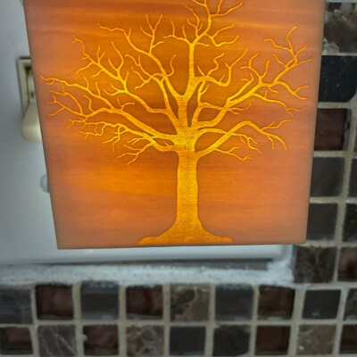 Tree Night Light, Bonsai, Rustic Decor, Tree of Life - Etsy