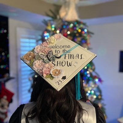 Custom Graduation Cap Topper Personalized Grad Cap Senior Class of Gift ...