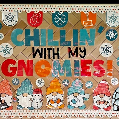 Christmas Lights Bulletin Board Christmas Lights Bulletin Board Holiday ...